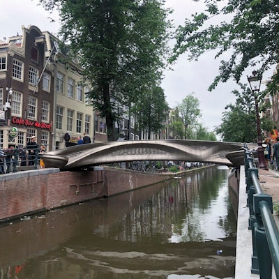 3D-Printed Bridge Opens in Amsterdam | Design and Development Today