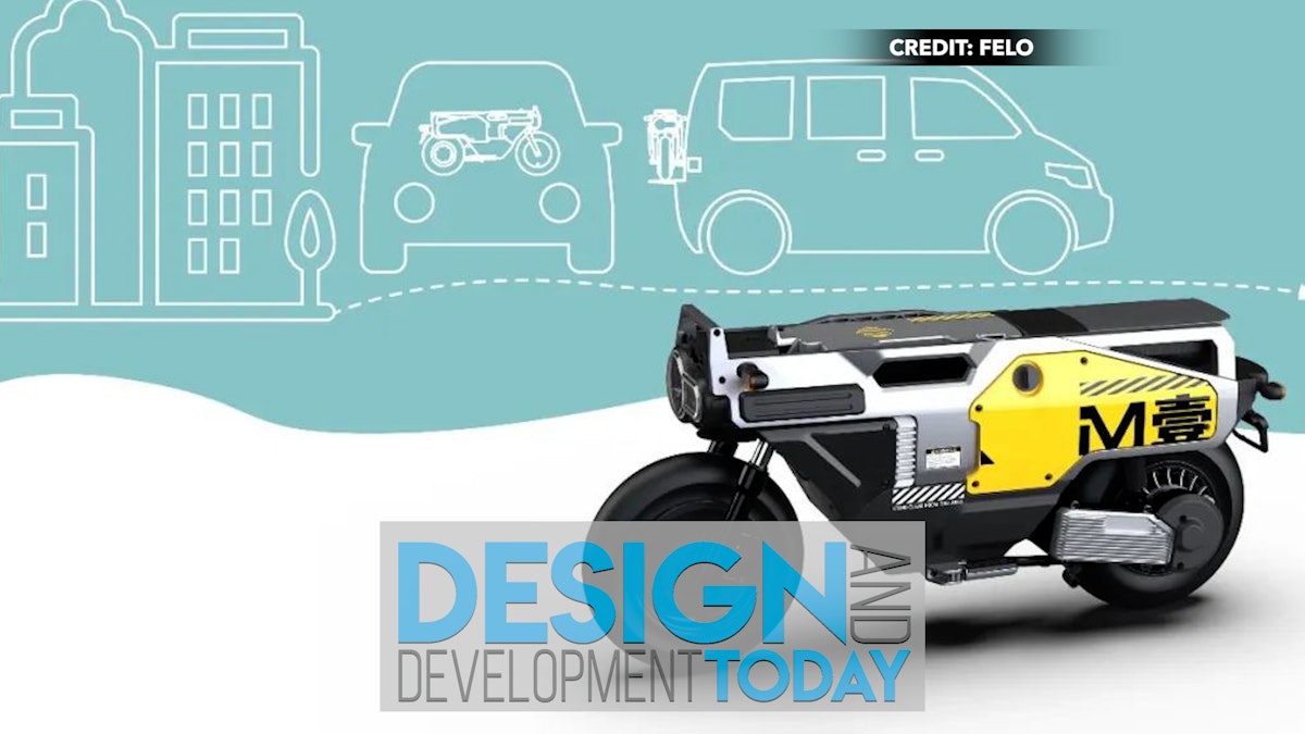 Motorcycle Maker Debuts Foldable Mini Bike for Short Trips | Design and ...