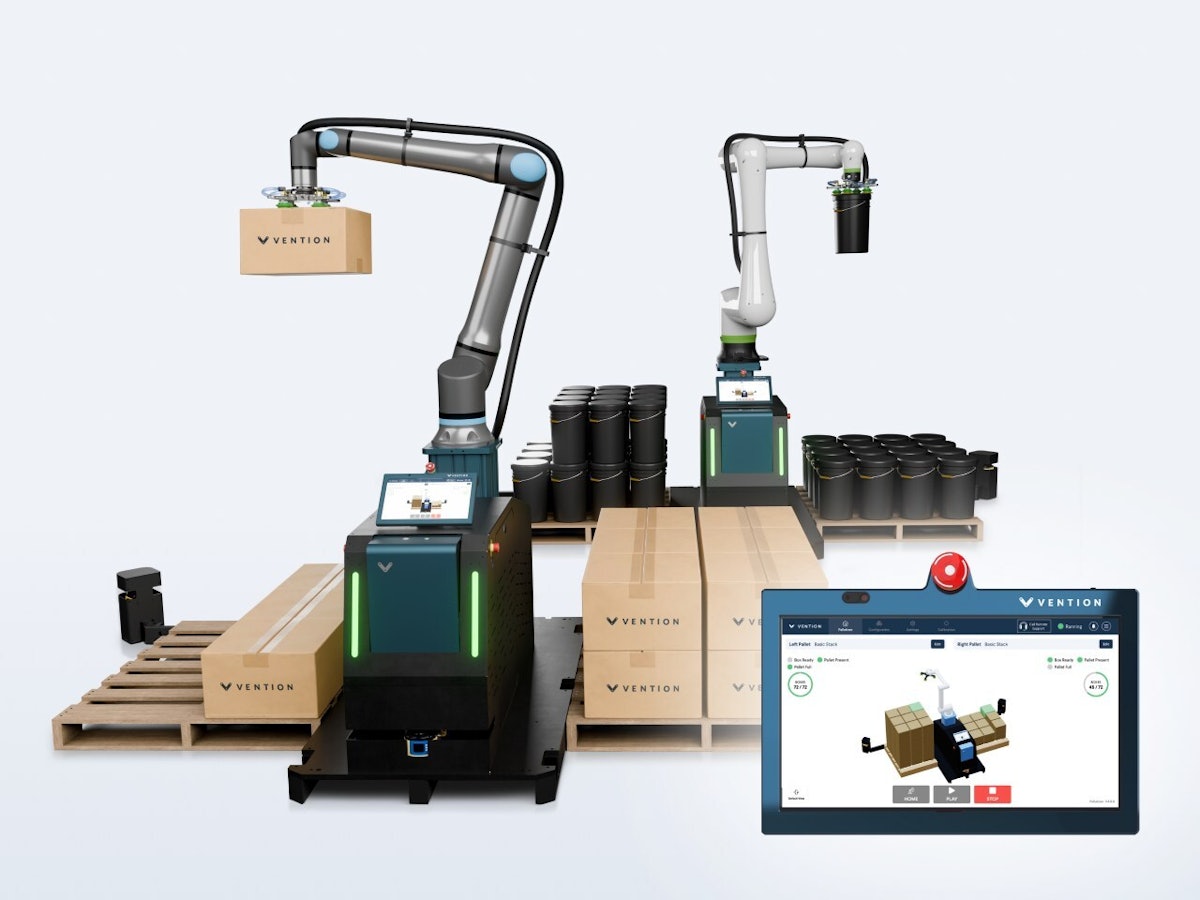 Vention Launches Modular Palletizer to Power its End-of-Line Automation ...
