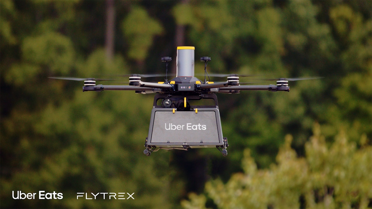 Uber Partners with Flytrex to Launch Drone Delivery | Design and ...