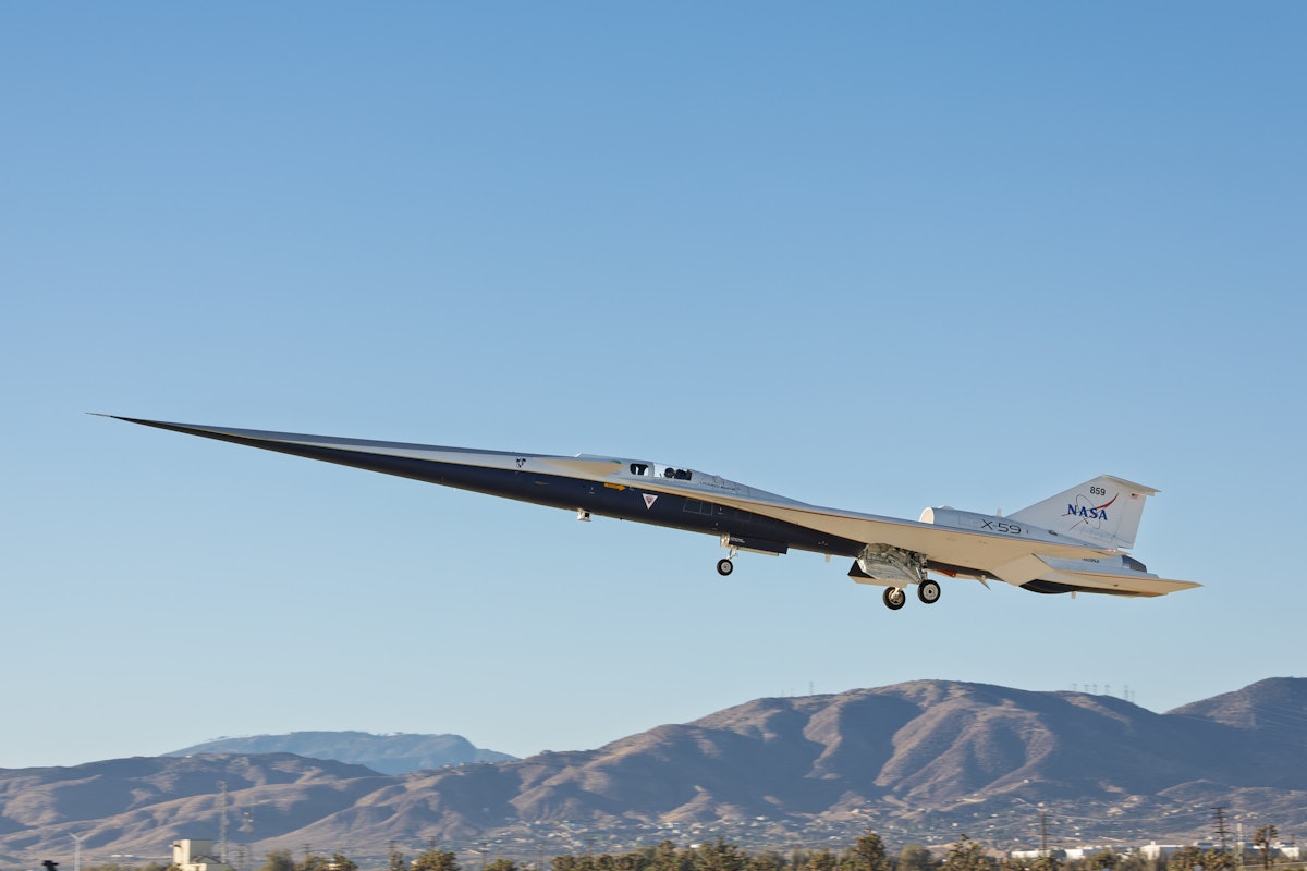 Test Flight of X-59 Marks New Era in Supersonic Aviation | Design and ...