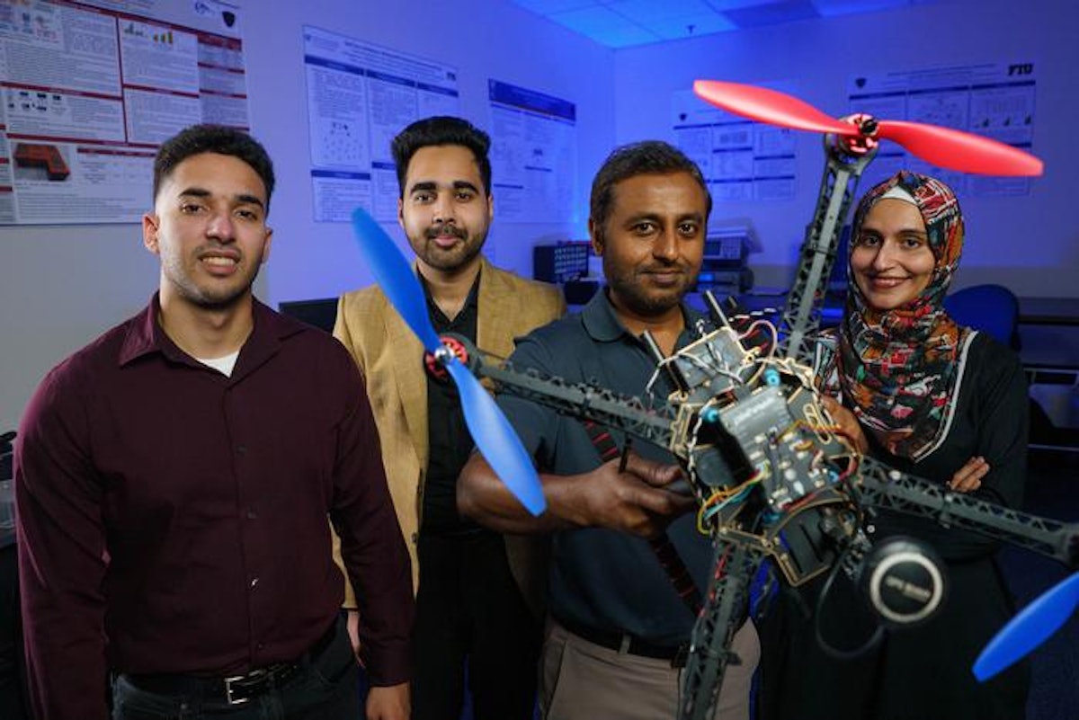 FIU Cybersecurity Researchers Develop Midflight Defense Against Drone Hijacking | Design and ...