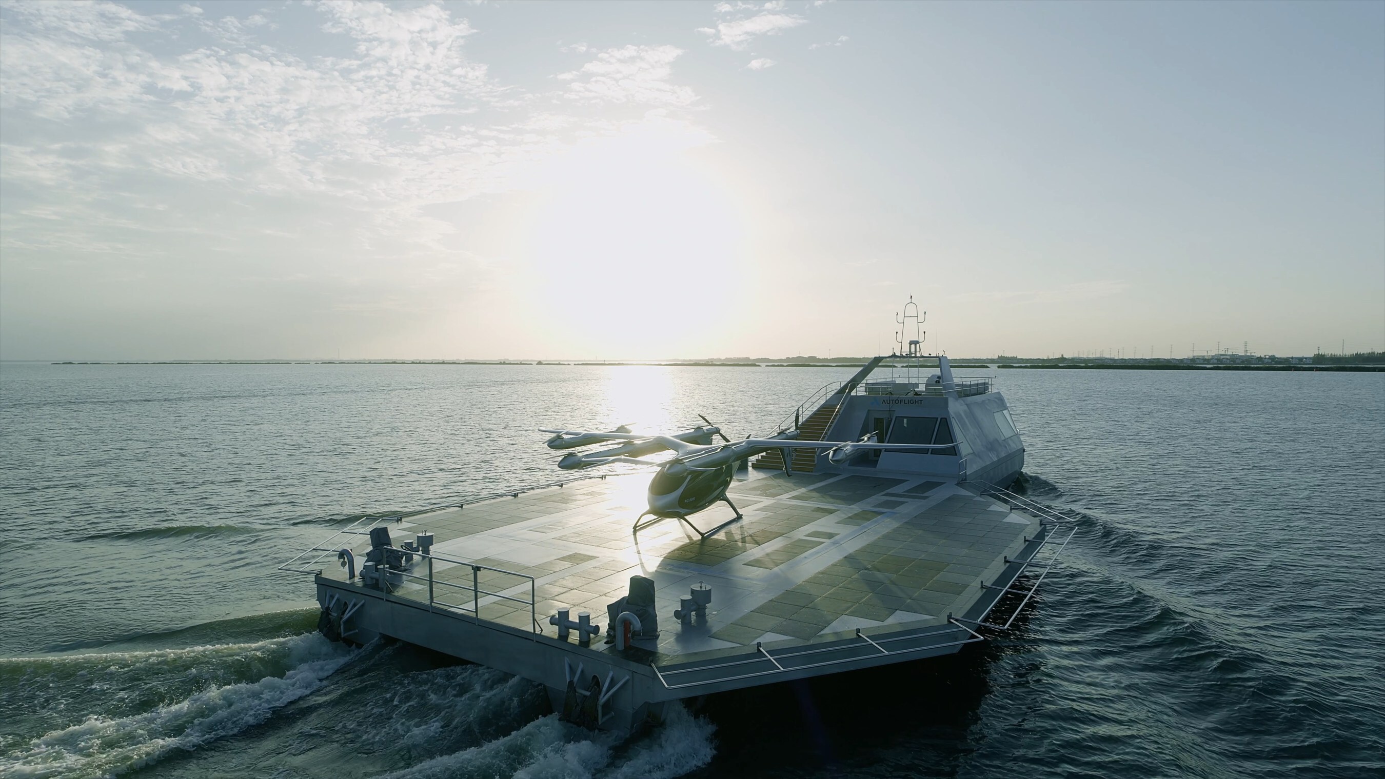 AutoFlight Aviation Technology Unveils Zero-Carbon eVTOL Water ...