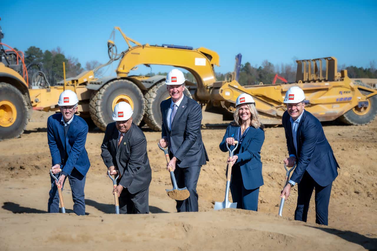 The LEGO Group Breaks Ground On New Regional Distribution Center in ...